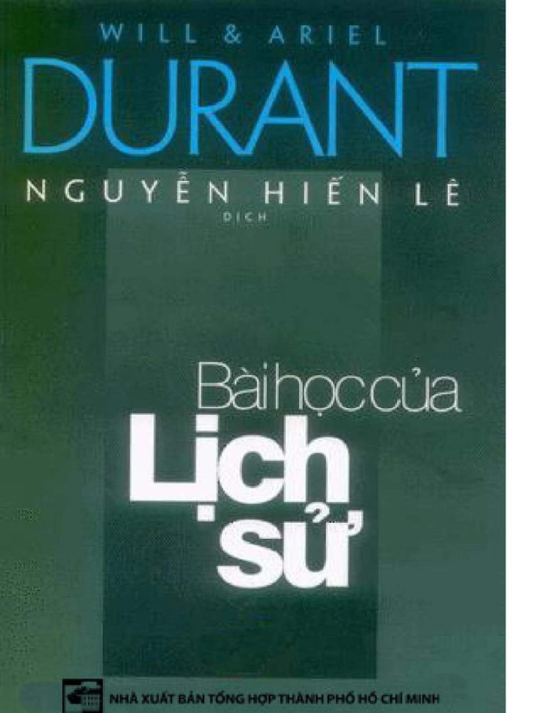 Bai Hoc Cua Lich Su | PDF