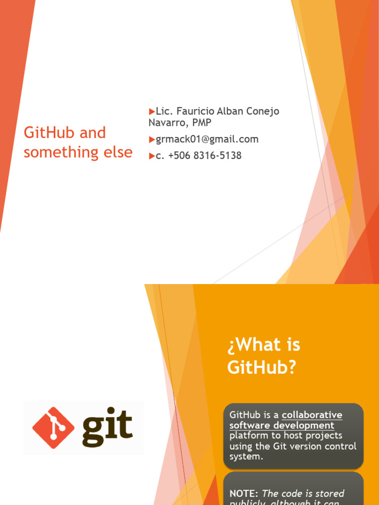 GitHub and Something Else | PDF | Version Control | Software Development