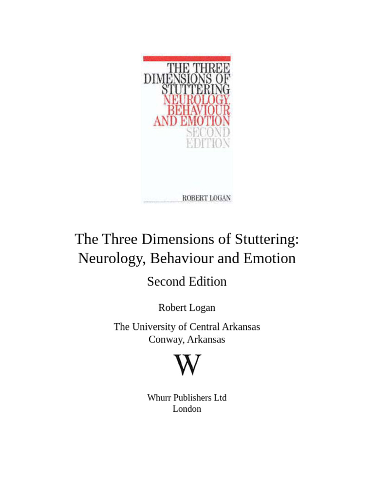 Three Dimensions of Stuttering Explained | PDF | Limbic System | Striatum