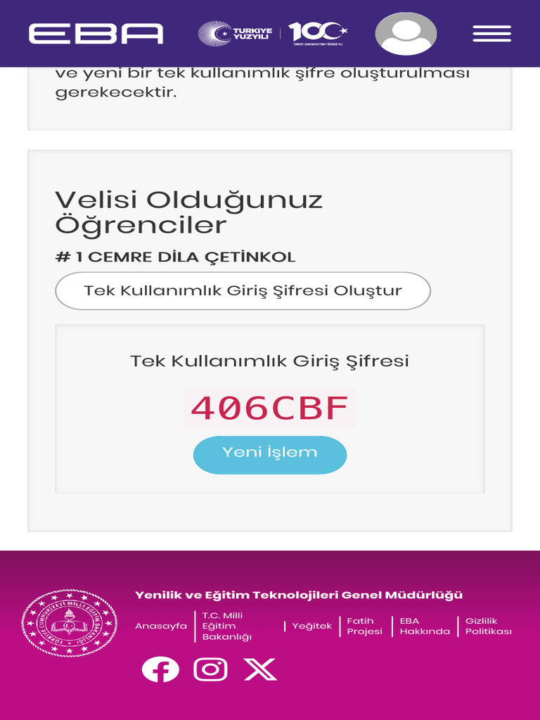 EBA, EBATV, Mesleki Gelişim, Eğitim Bilişim Ağı | PDF