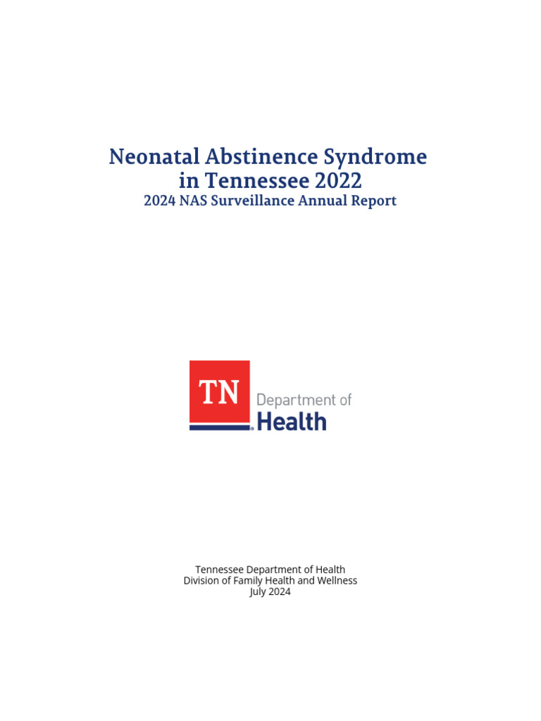 Tennessee NAS Surveillance Report 2022 | PDF | Prenatal Development ...