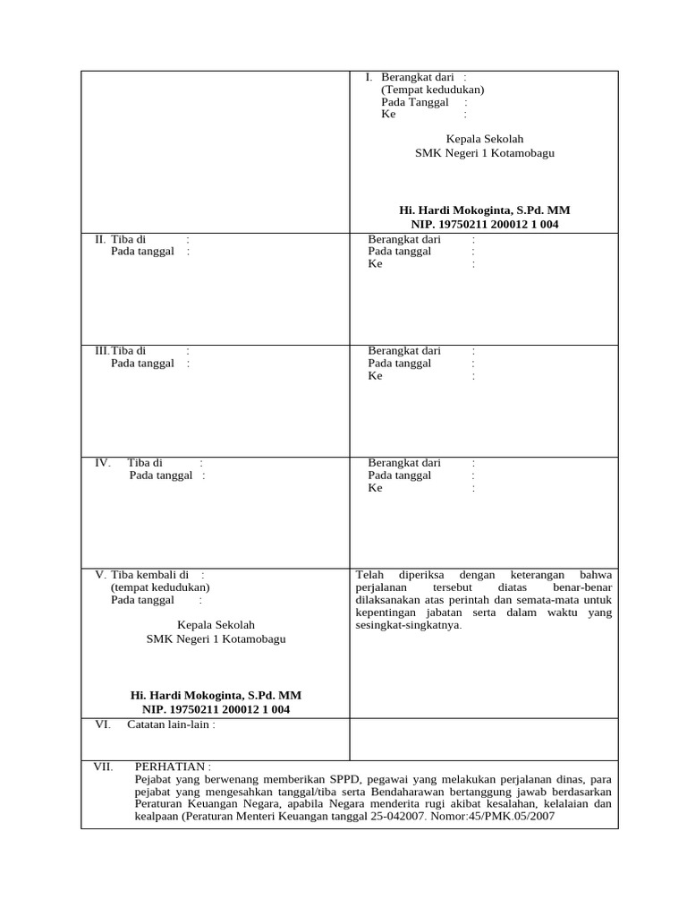Sppd Paling Terbaru 2024 | PDF