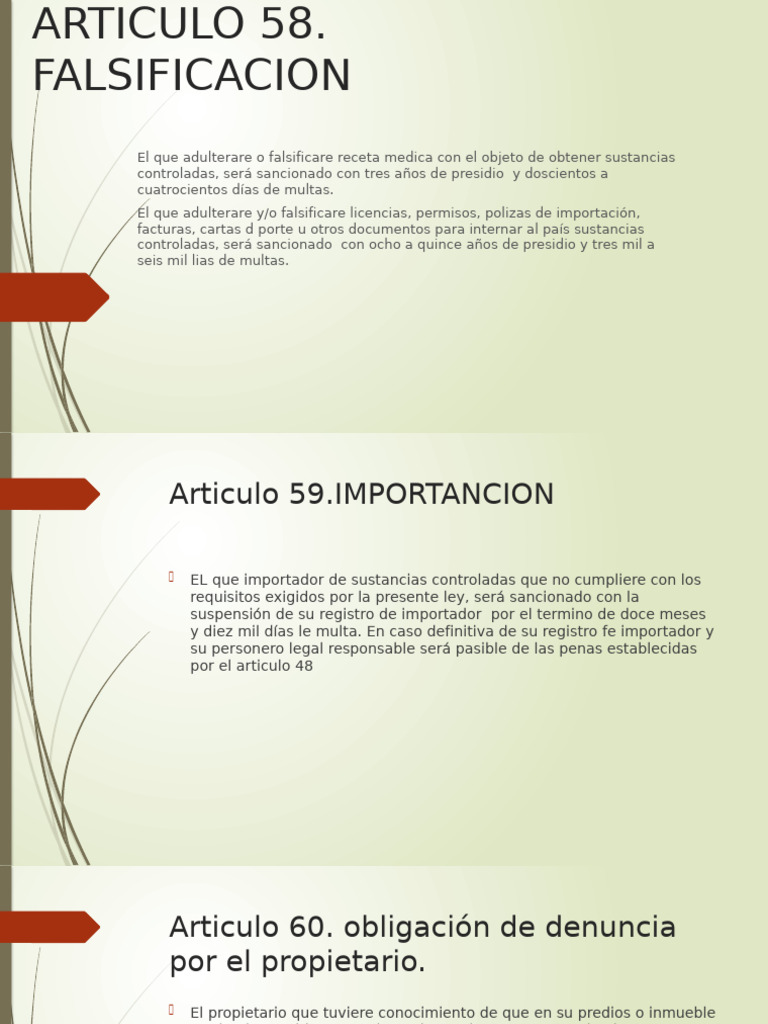 Articulo 58 | PDF