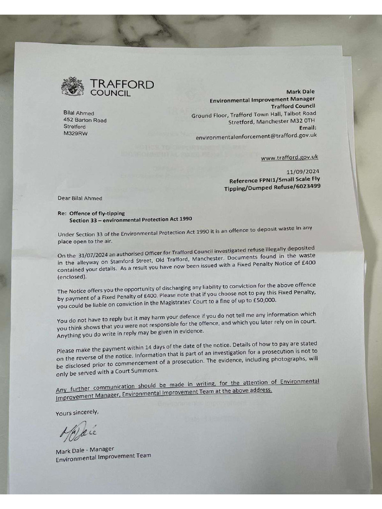Council Letter | PDF