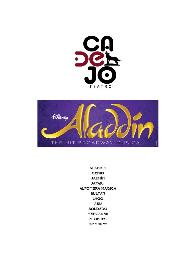 Aladdin PDF | PDF