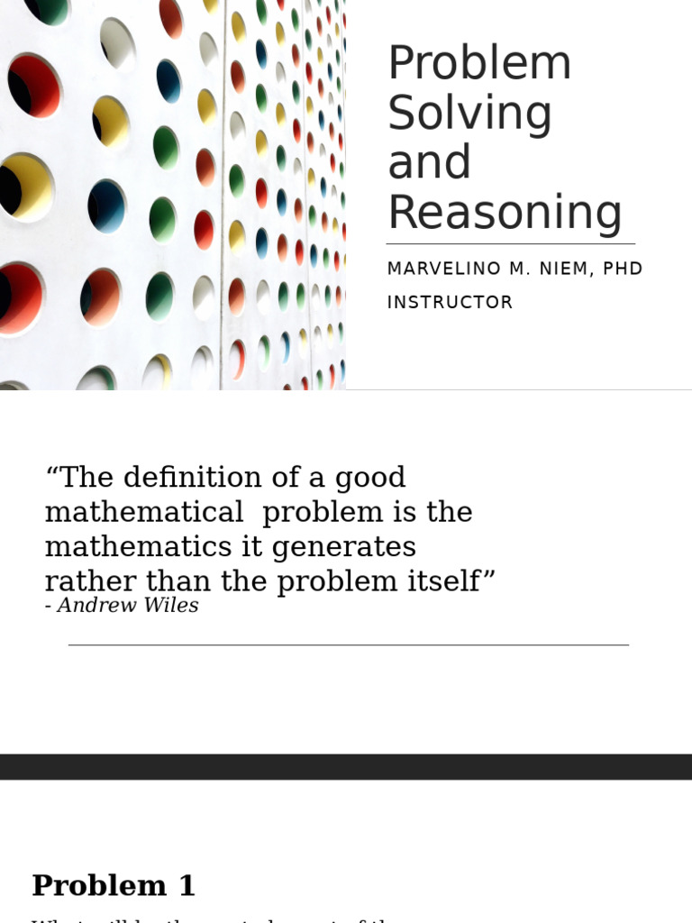 Inductive vs Deductive Reasoning in Math | PDF | Mathematical Proof ...