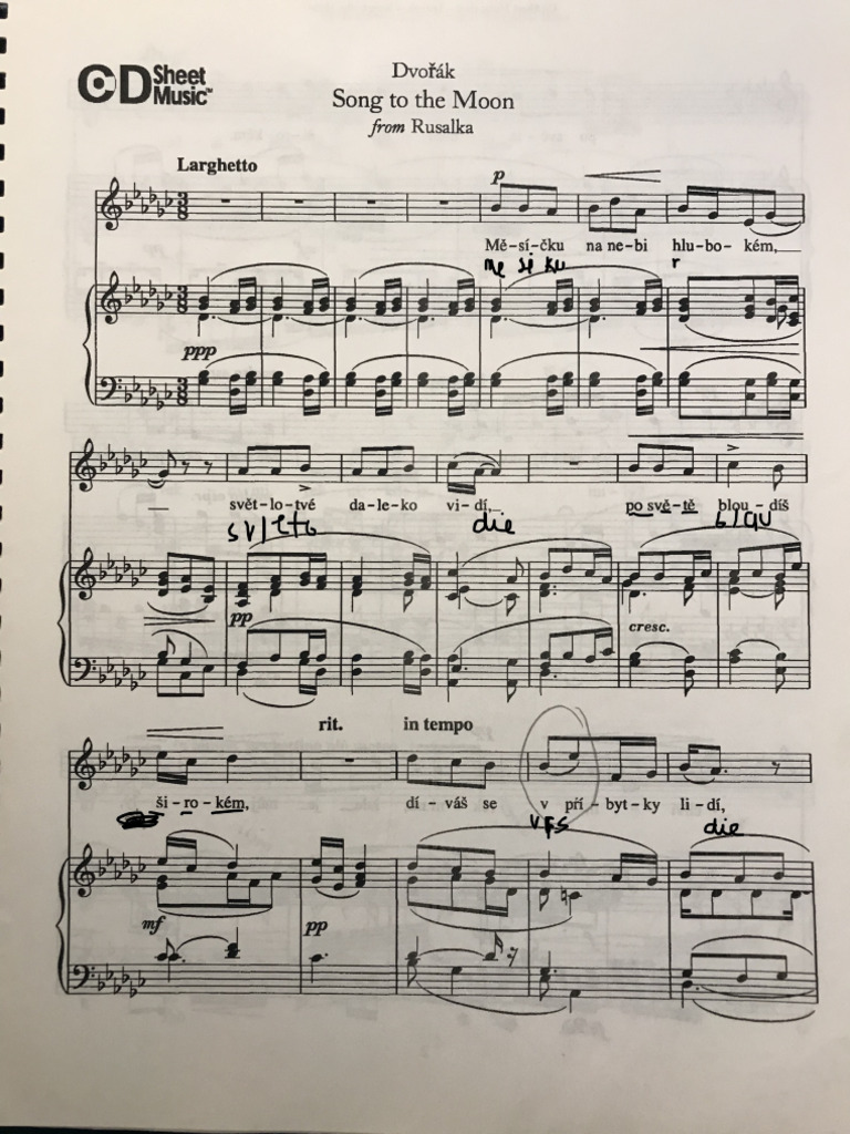 Song To The Moon | PDF