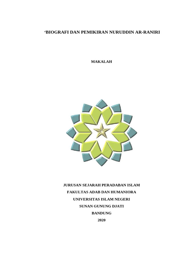 Nuruddin Ar Raniri | PDF