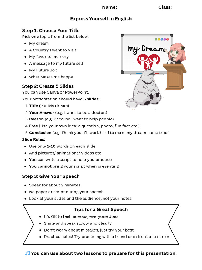 2nd Years Indivivual Presentation | PDF