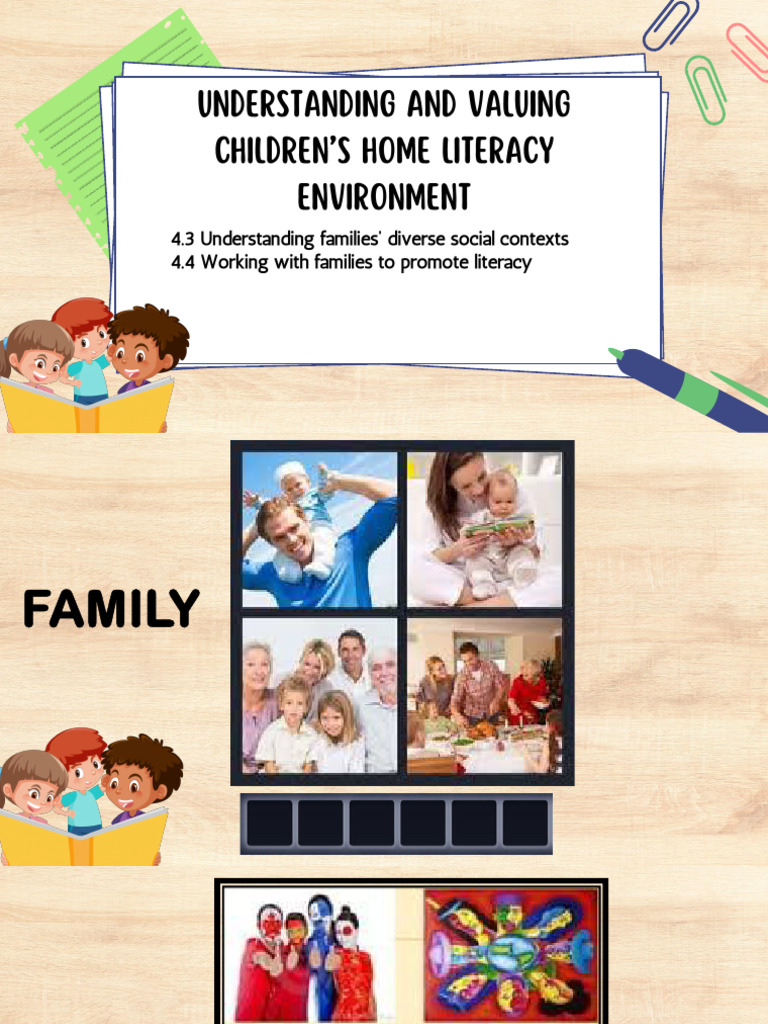 Enhancing Home Literacy in Diverse Families | PDF | Literacy | Learning