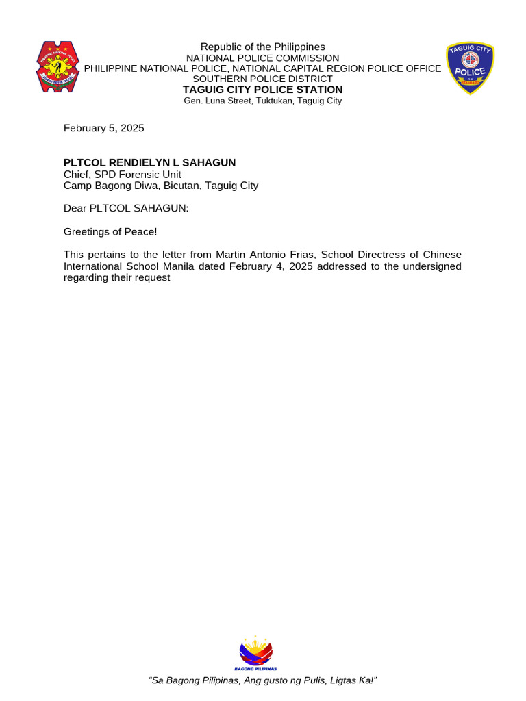 Fsu Request For Speaker | PDF