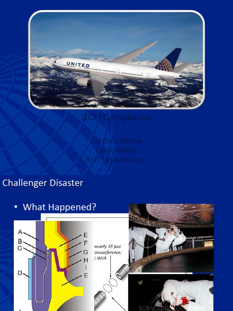 Challenger Disaster: SOP Compliance Insights | PDF | Space Shuttle ...