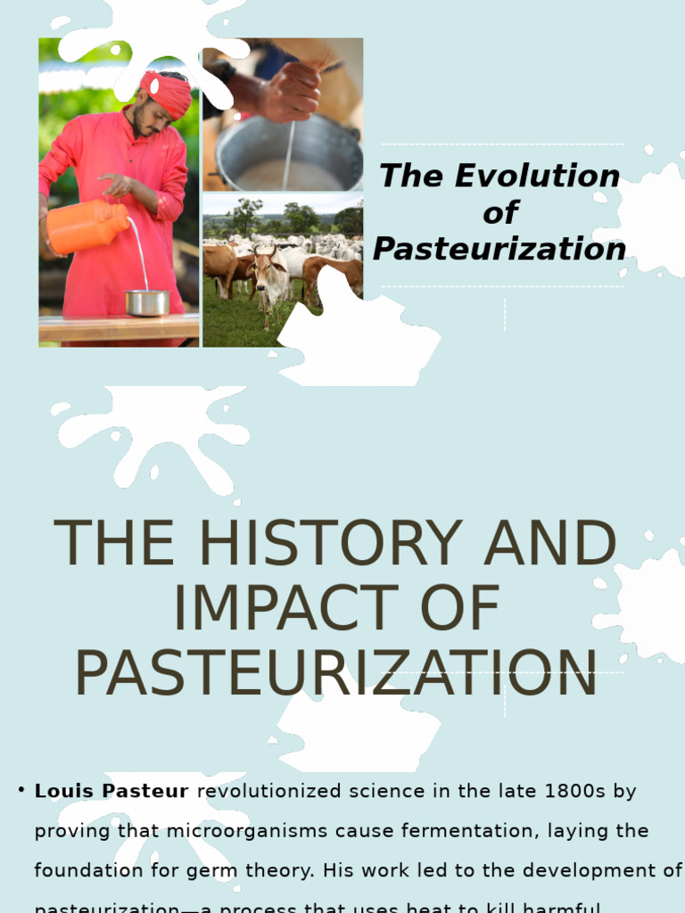 History and Impact of Pasteurization | PDF | Penicillin | Biology