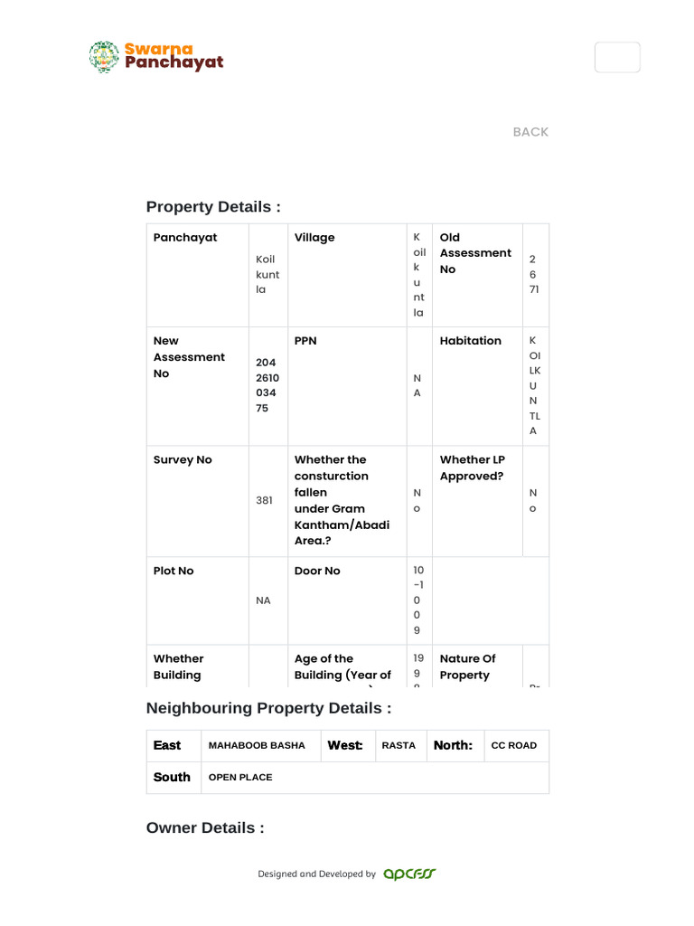 Swarna Panchayat | PDF