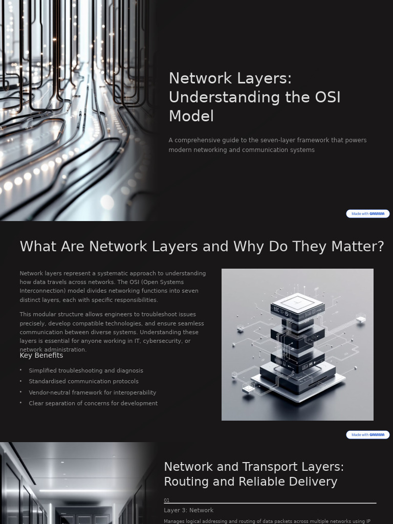 Network Layers Understanding The OSI Model | PDF | Computer Network | Osi Model