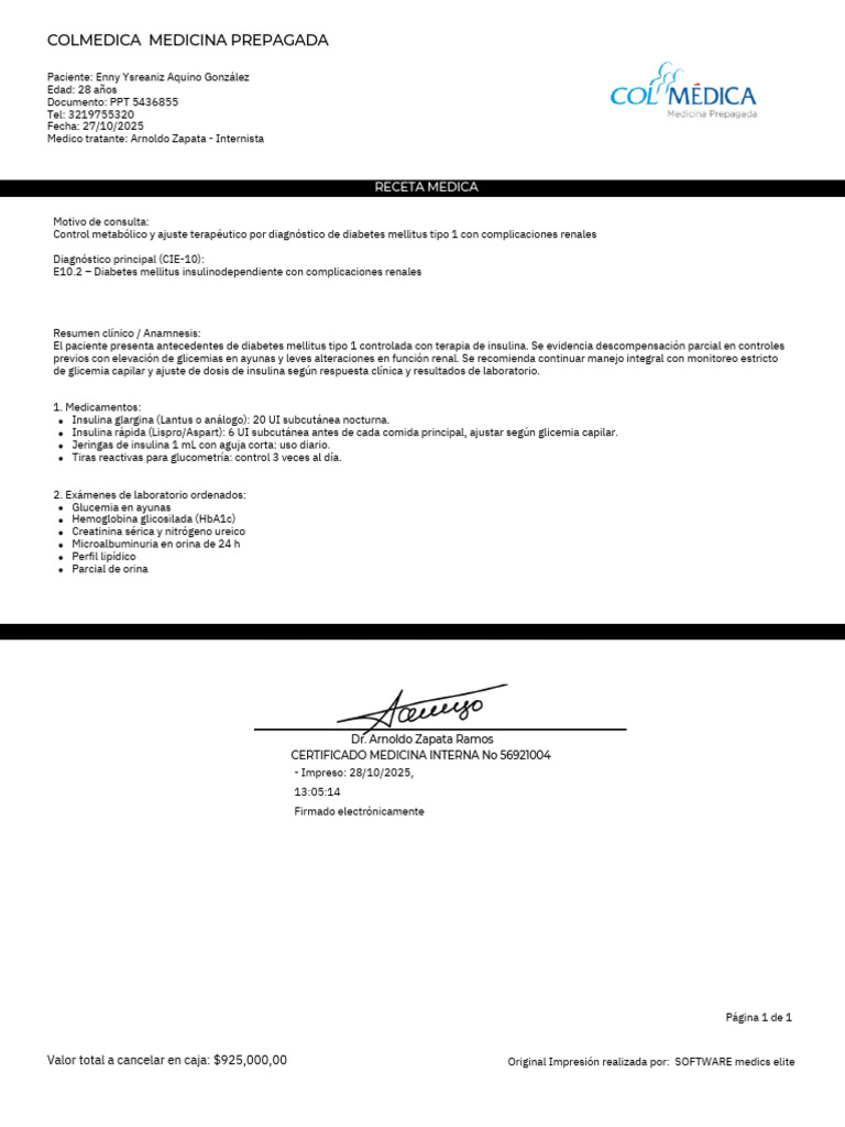 Enny Orden Medica | PDF