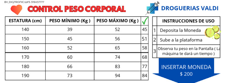 Control Peso Corporal | PDF