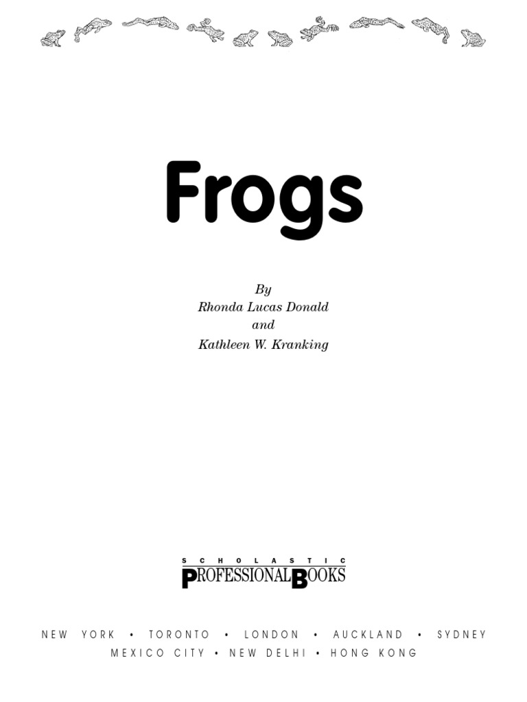 Engaging Frog Activities for Kids | PDF | Frog | Amphibian