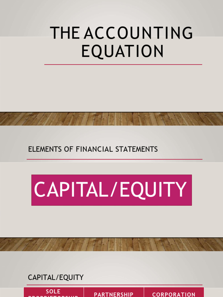 3-Accounting Equation Part 2 | PDF