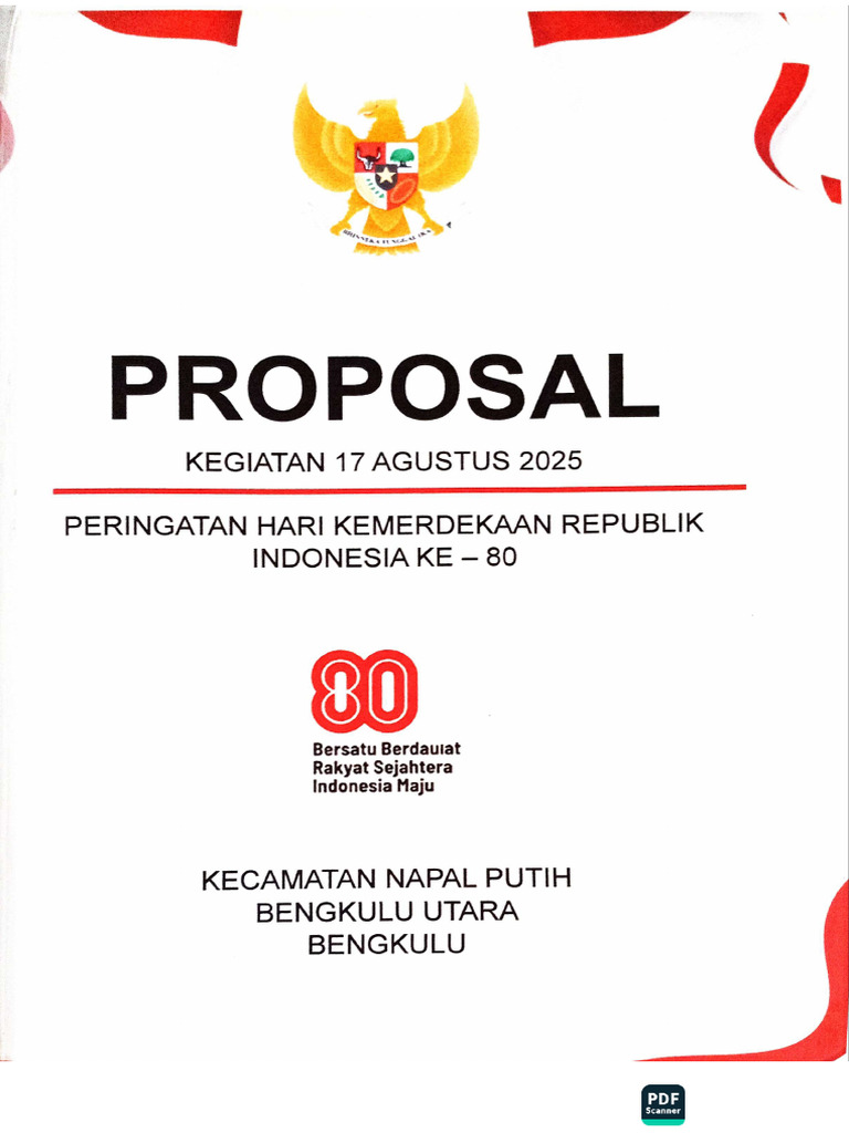 Proposal Kegiatan 17 Agustus | PDF
