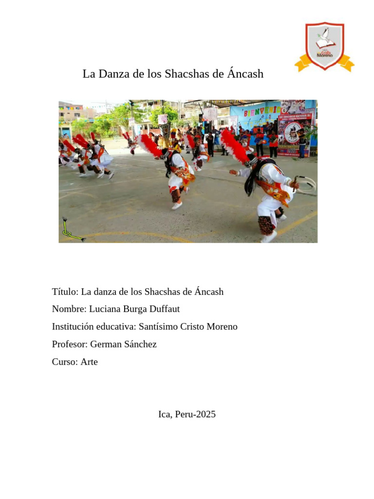 Danza de los Shacshas en Áncash | PDF | Bailes