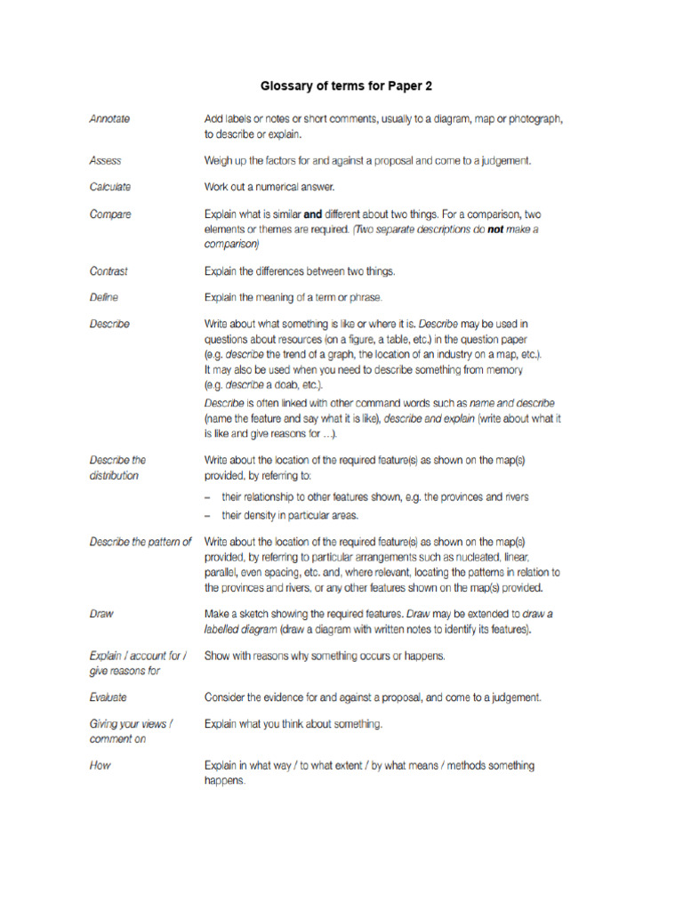 Industrial Development Terms Glossary | PDF | Economies