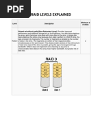 RAID Cheat Sheet | PDF | Computer Data | Computing