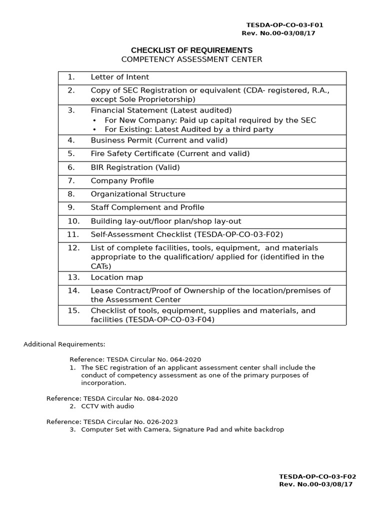 Annex 9 - Accreditation ACs Forms | PDF | Audit | Balance Sheet