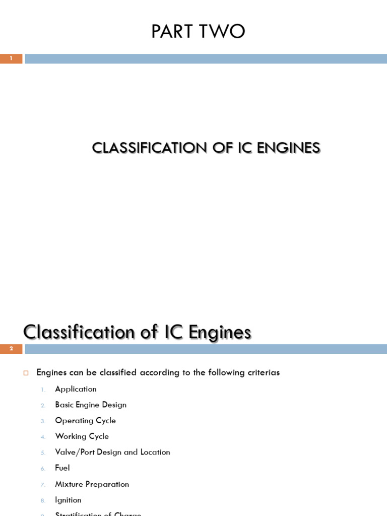 Types of Internal Combustion Engines | PDF | Internal Combustion Engine ...