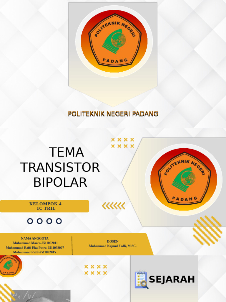 Ppt Kelompok 4 Transistor Bipolar (Bjt)-1 | PDF