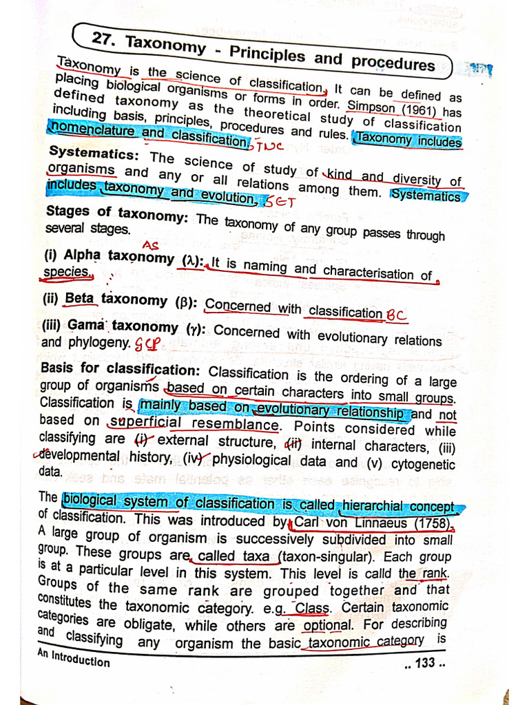 Taxonomy | PDF