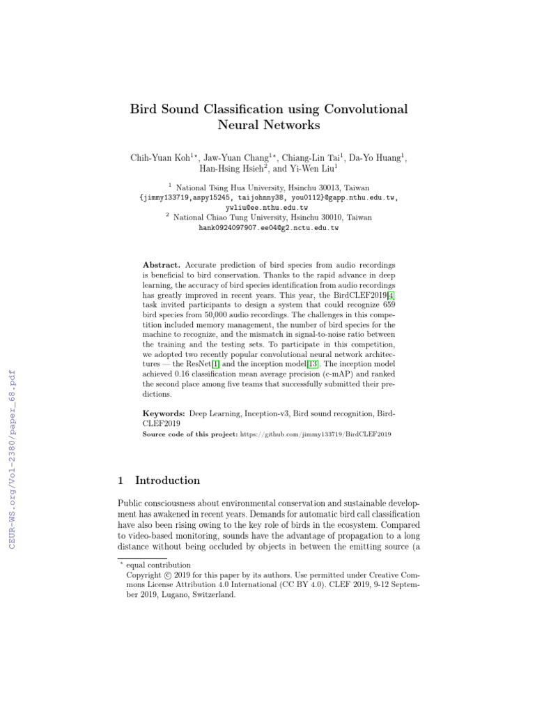 Paper 2 - 2019 (CNN) PDF | PDF | Signal To Noise Ratio | Applied ...
