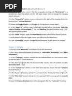 SAM Capstone Project 1a Overview | PDF | Paragraph | Text