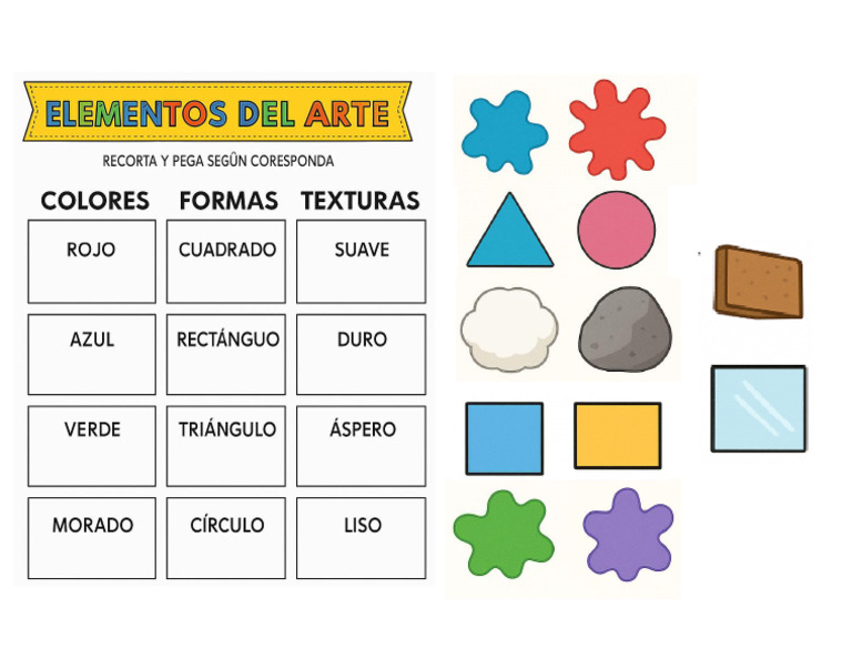 Actividad Elementos Del Arte | PDF
