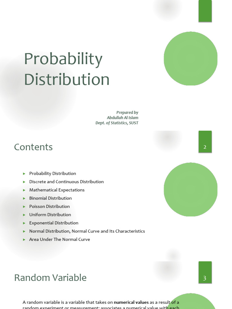 Understanding Probability Distributions | PDF | Probability ...