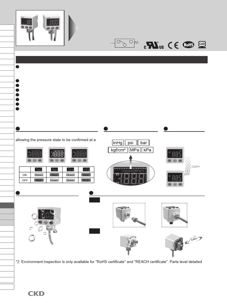 Digital Pressure Sensor PPG-D Series | PDF | Bipolar Junction ...