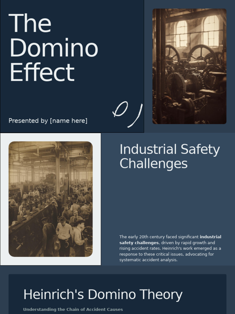 Heinrich's Domino Theory in Safety | PDF | Safety | Accidents