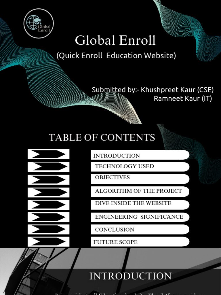 Global Enroll (Quick Enroll Education Website) | PDF | Websites | Login
