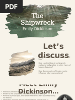 Analyzing Grief in Dickinson's "The Shipwreck" | PDF | Emily Dickinson