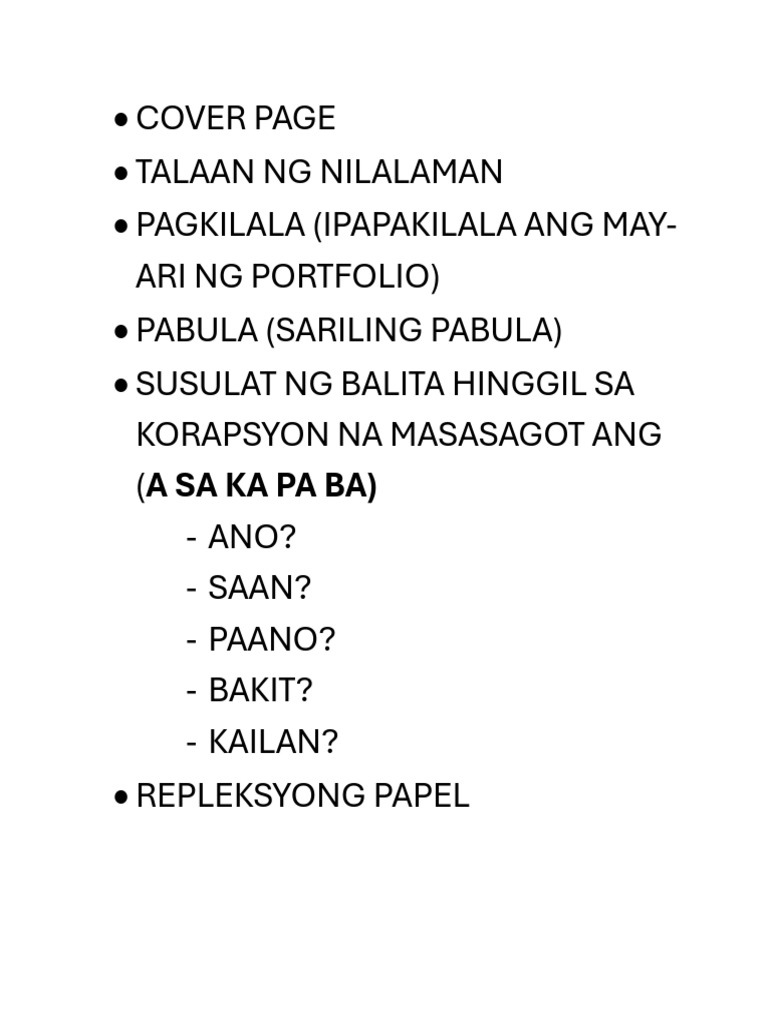 Portfolio | PDF
