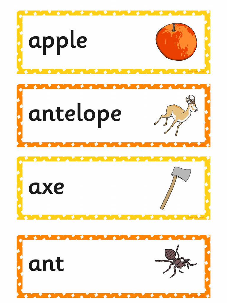 Alphabet Cards | PDF