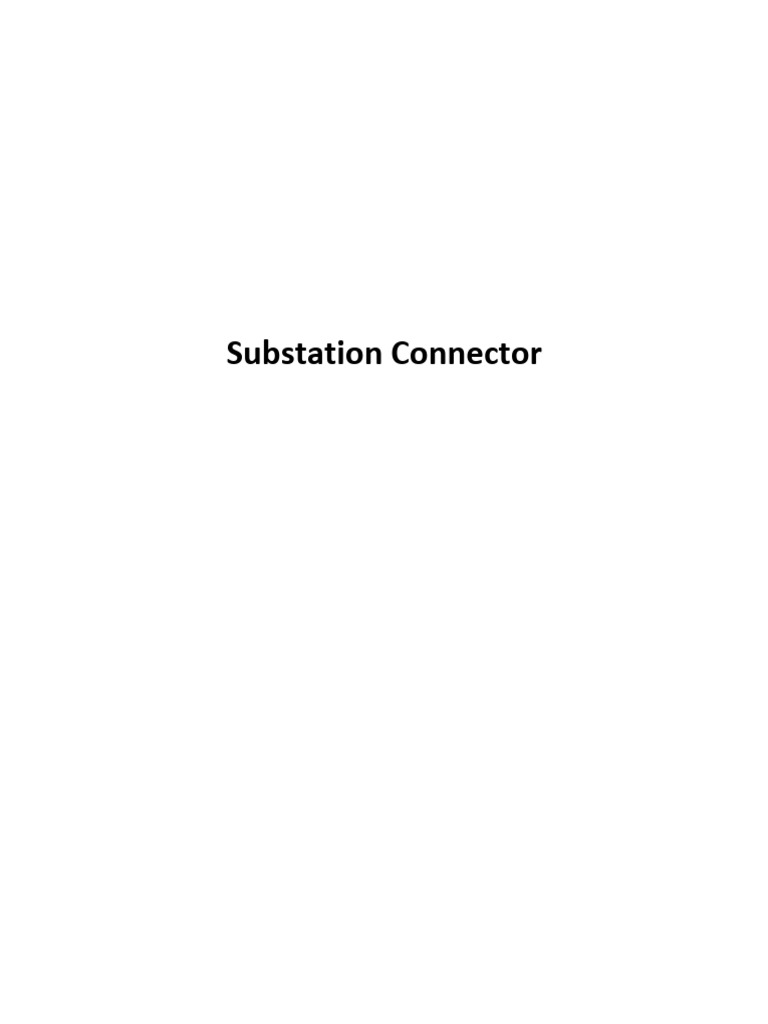 115kV Substation Connector | PDF