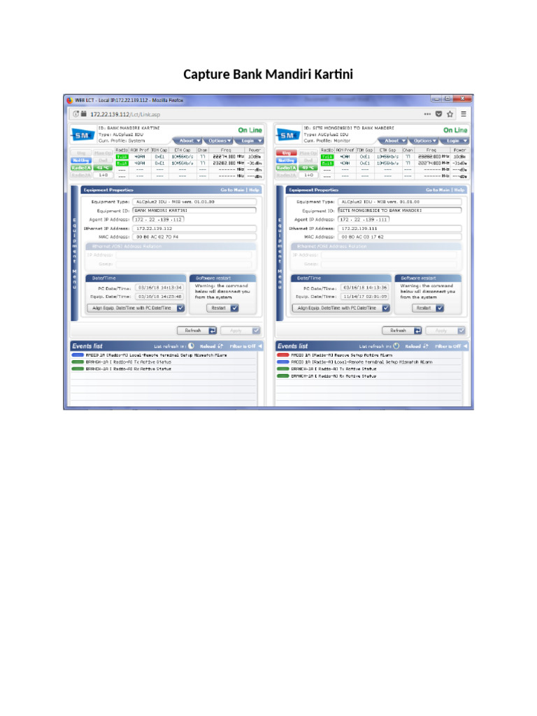 Capture Bank Mandiri Kartini | PDF
