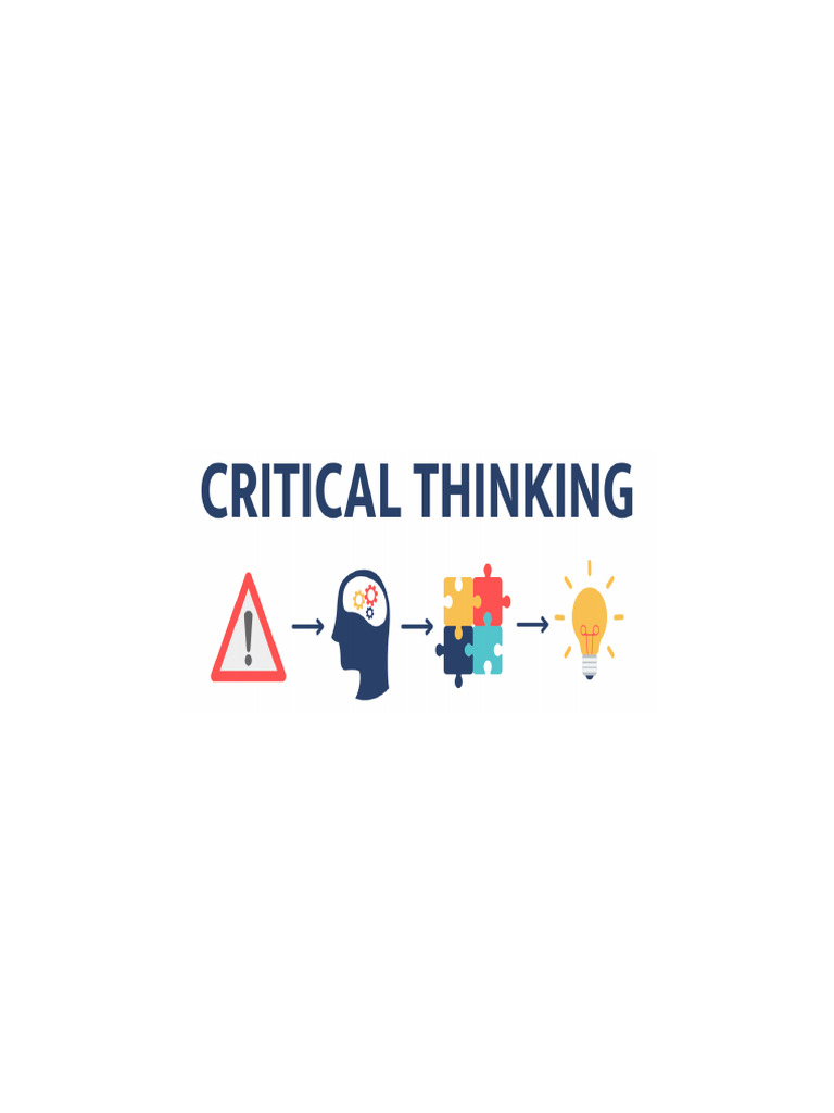 Critical Thinking - Chapter 1 | PDF | Critical Thinking | Thought