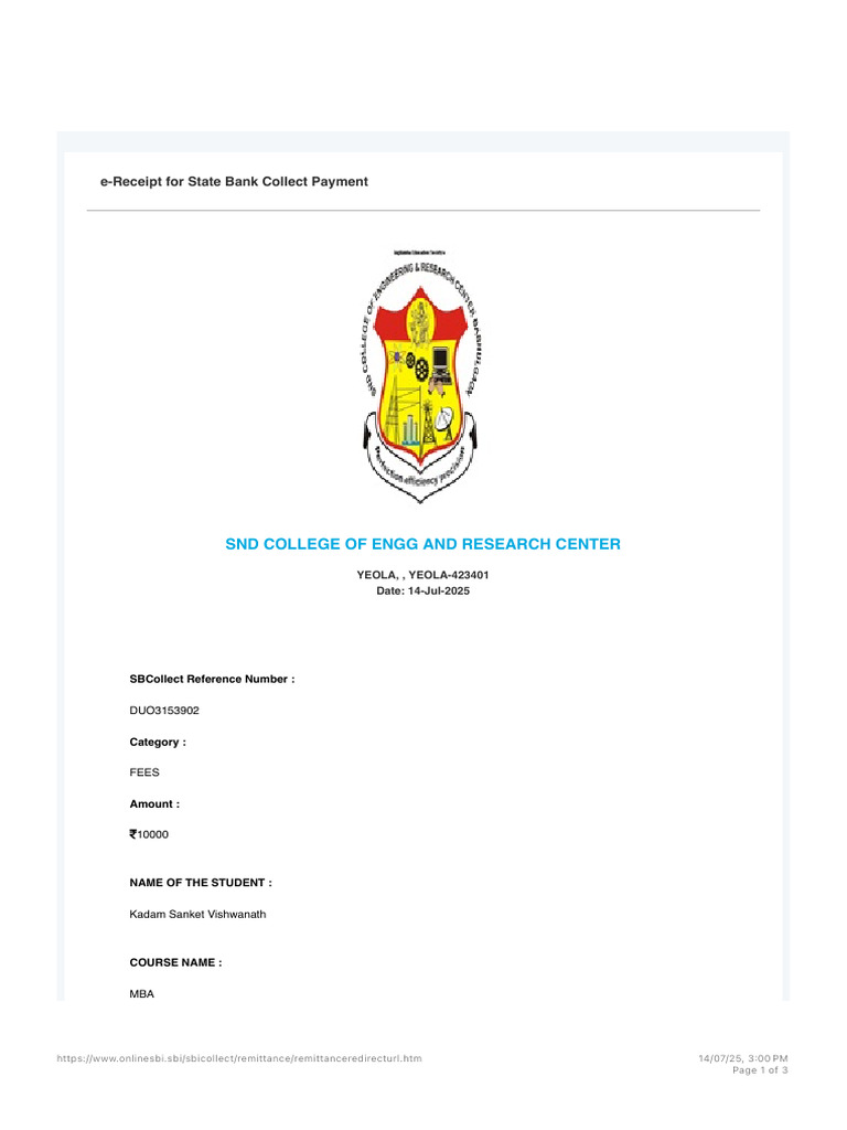 SB Collect Sanket | PDF