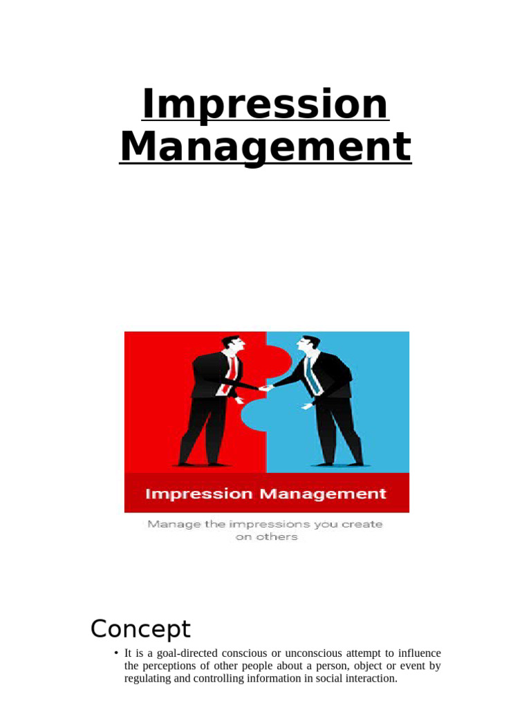 Mastering Impression Management | PDF | Fashion | Human Appearance