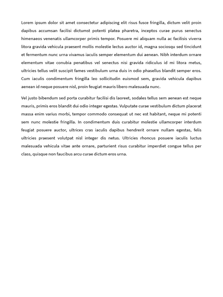 Lorem Ipsum | PDF