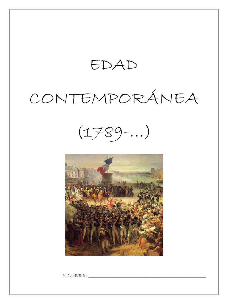 Introducción a la Edad Contemporánea | PDF | Corriente eléctrica ...