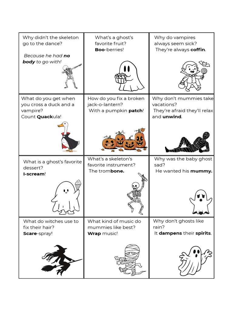 Halloween Jokes | PDF