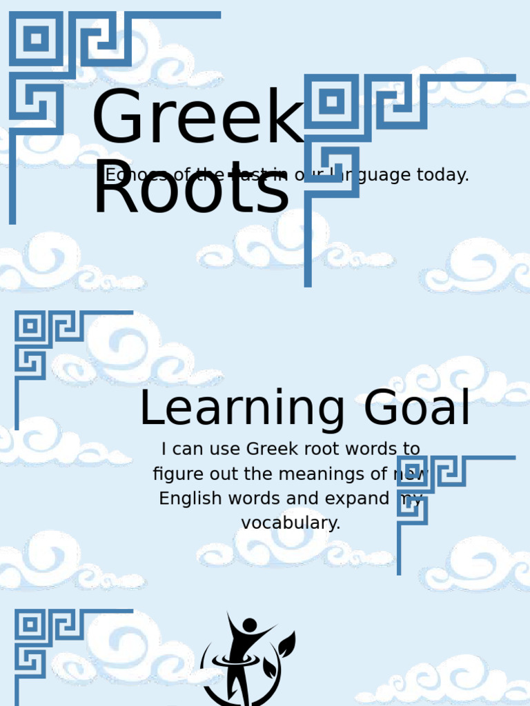 Greek Root Words | PDF